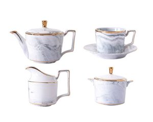 Marble Ceramic Cups Set | Best Ceramic Coffee Tea Set